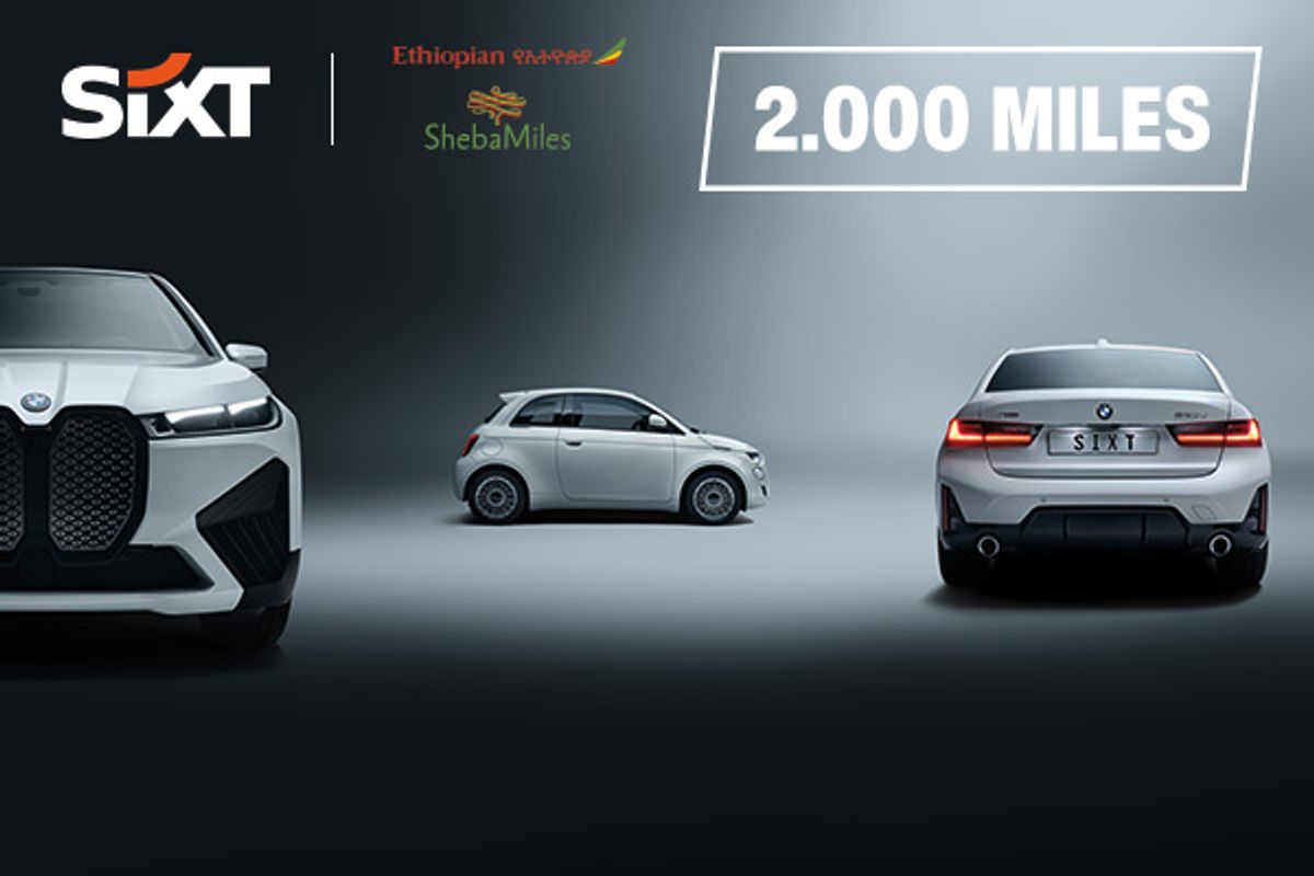 SIXT | Ethiopian Airlines Sheba Miles
