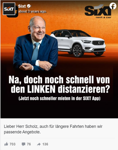 SIXT Werbung | Motive & Kampagnen