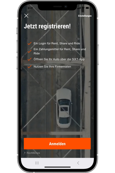 SIXT App | Rent. Share. Ride. Auto Abo.