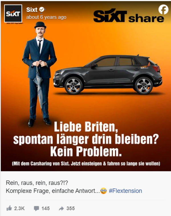 SIXT Werbung | Motive & Kampagnen