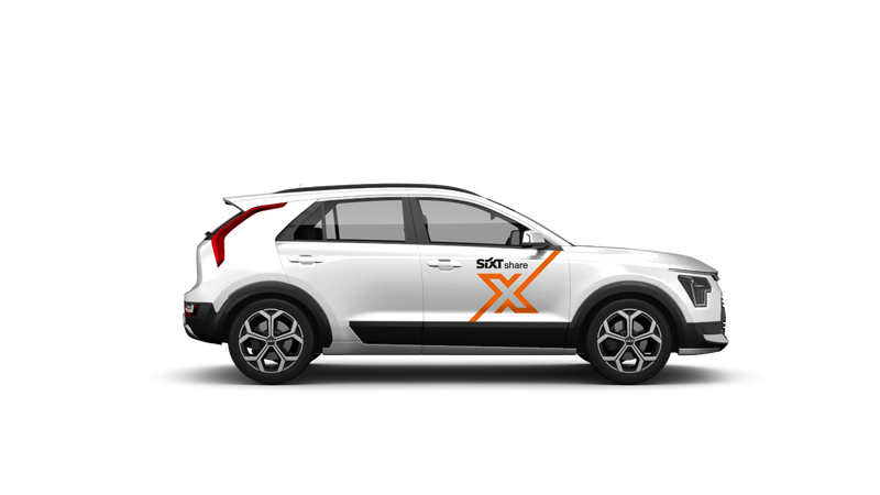 Car sharing cars in the Netherlands | SIXT share