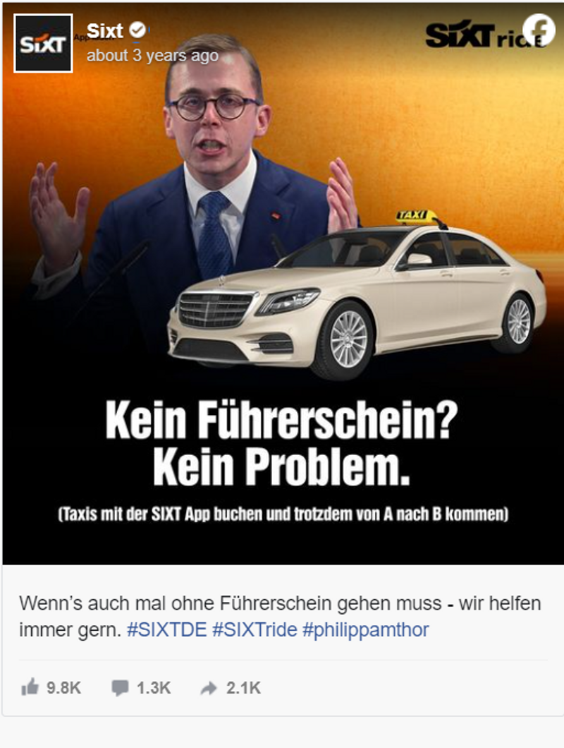 SIXT Werbung | Motive & Kampagnen