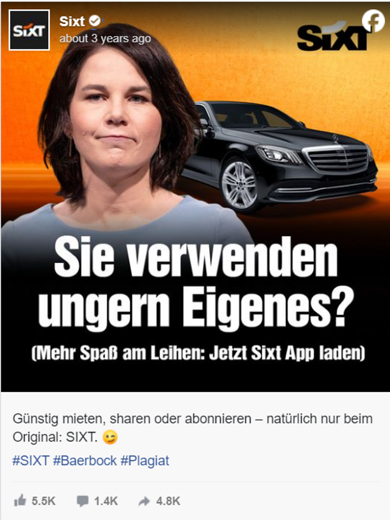 SIXT Werbung | Motive & Kampagnen
