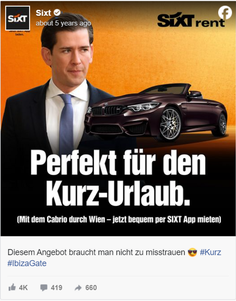 SIXT Werbung | Motive & Kampagnen